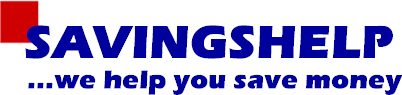SAVINGSHELP - we help you save money!