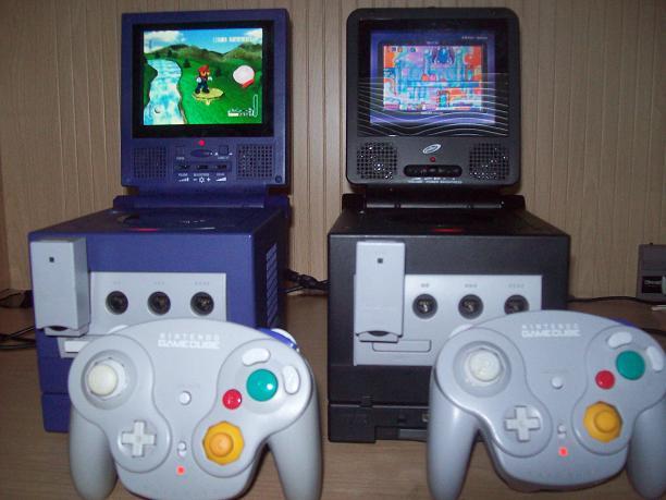 Nintendo GameCube With Intec Portable Screen Custom Bundle ...