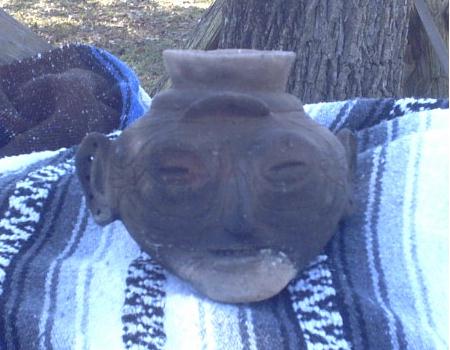Human Effigy Pot