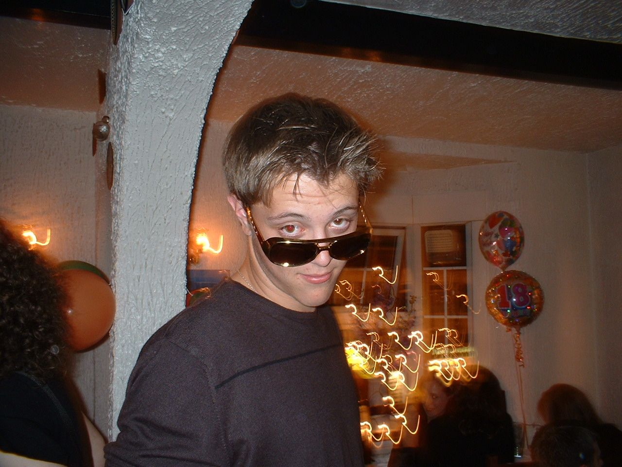 Tom very cool - he’s putting on the classic secretary style look ...