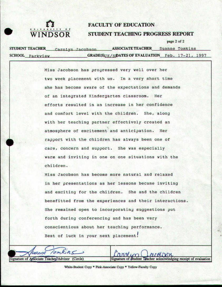 Welcome to Carolyn's Corner