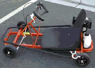 the go quad is one of the smallest go karts we have seen featuring ...