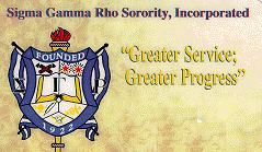 SGRho OO Chapter-Sigma Gamma Rho Sorority, Inc. National Herstory