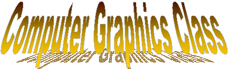 Bluefield College Computer Graphics Class - 2001