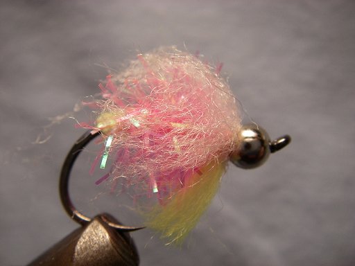 Eric Martin Flies, Throated Fuzz Bug (pink)