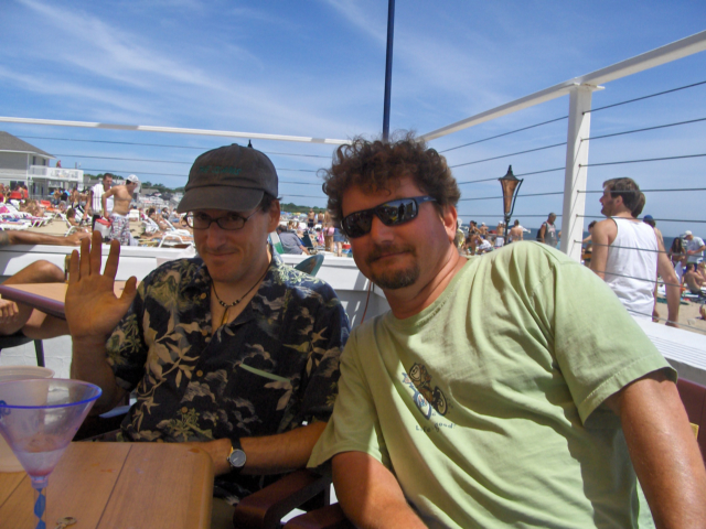 Then we were off to Cherrystones a neighborhood restaurant and bar for ...