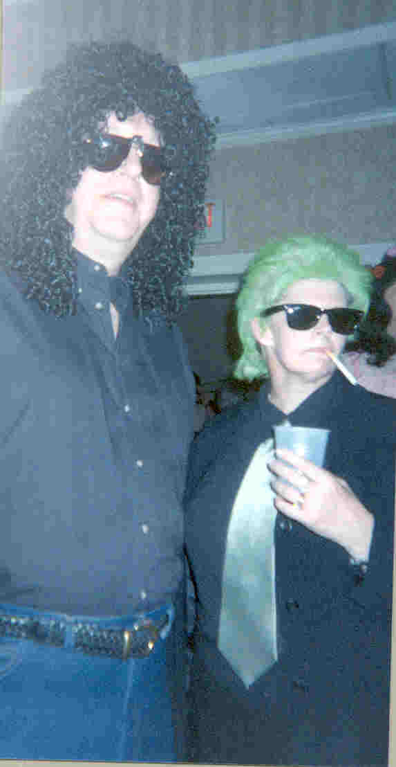 Erin and Her husband and the costume party