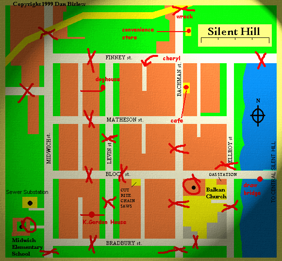 Maps of Silent Hill