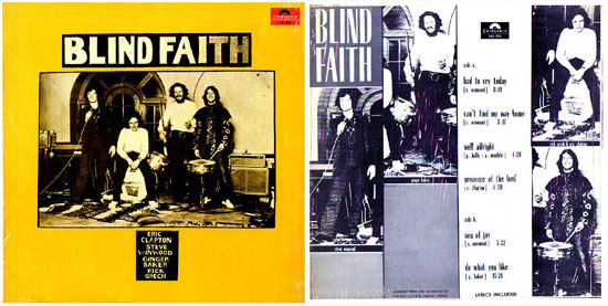 Blind Faith Album Cover Artwork