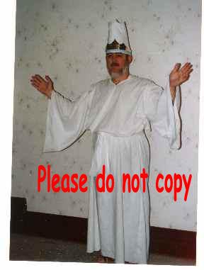 THERE ARE 2 VIEWS OF THE WHITE ROBE, THE BELIEVER'S ROBE...YOU CAN ...