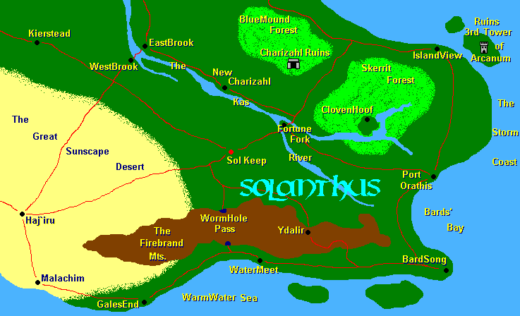 The Southeastern Province of Solanthus