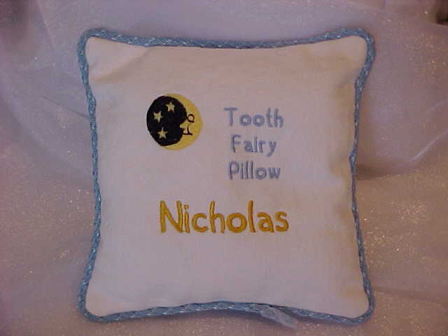 Personalized Tooth Fairy Pillows