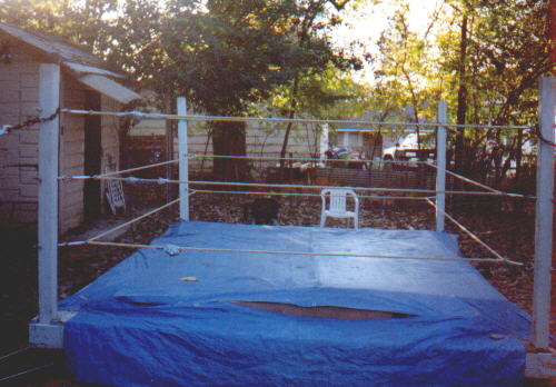 A nice shot of the Wrestling Ring