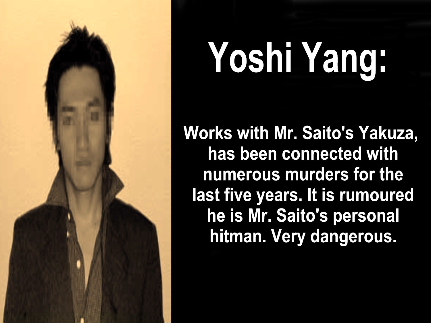 Yoshi Yang: Mr. Feugo, isn’t always a pleasant surprise when you run ...