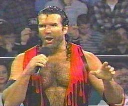 Hall Walks around the Ring as The Fans Go Wild and Crazy....as He looks ...