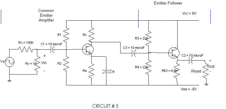 Emitter Follower Amplifier