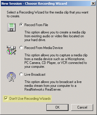 Encoding your wav to real audio